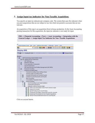 SAP Asset accounting book Sample PDF by LearnSAP | PDF