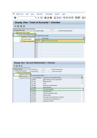 Asset accounting config steps | PDF