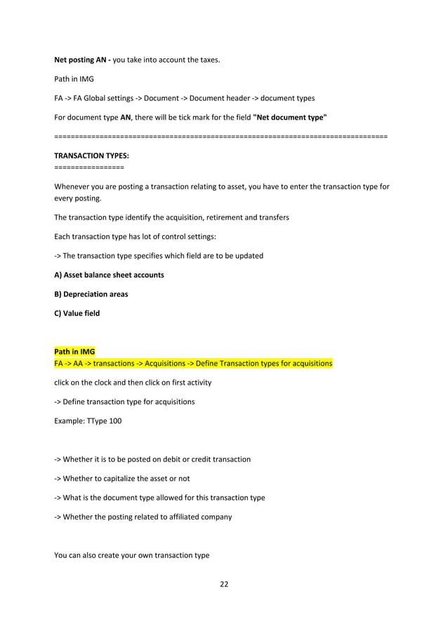 Sap Asset Accounting Configuration Steps As A Subledger Pdf
