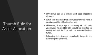 asset allocation strategies for beginners.pptx