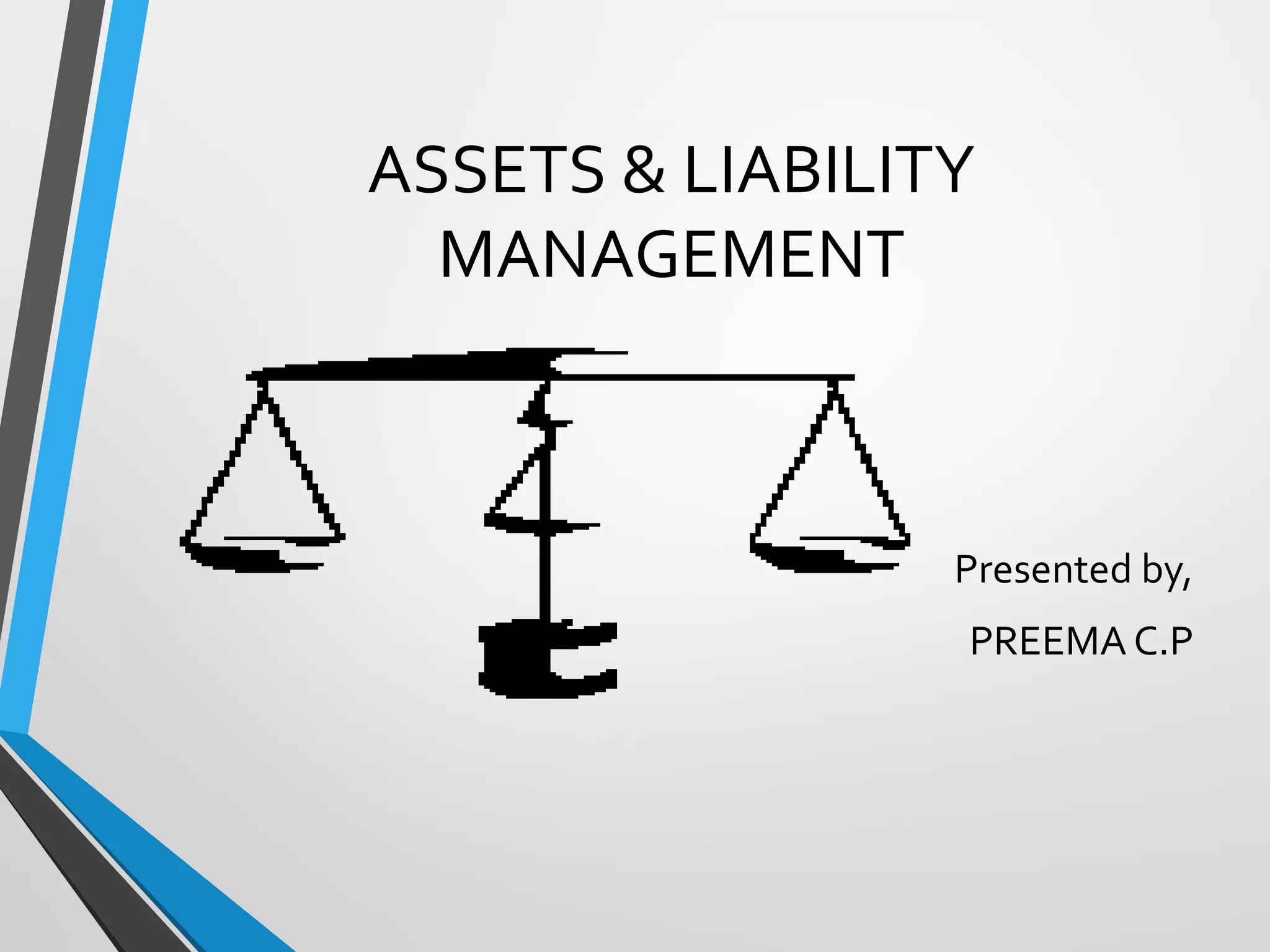 Asset and liability management | PPT