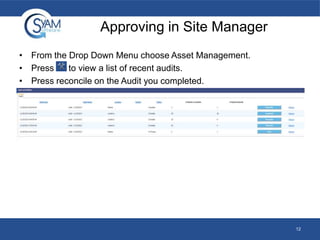 Asset auditor - Steps in the Audit Process | PPT