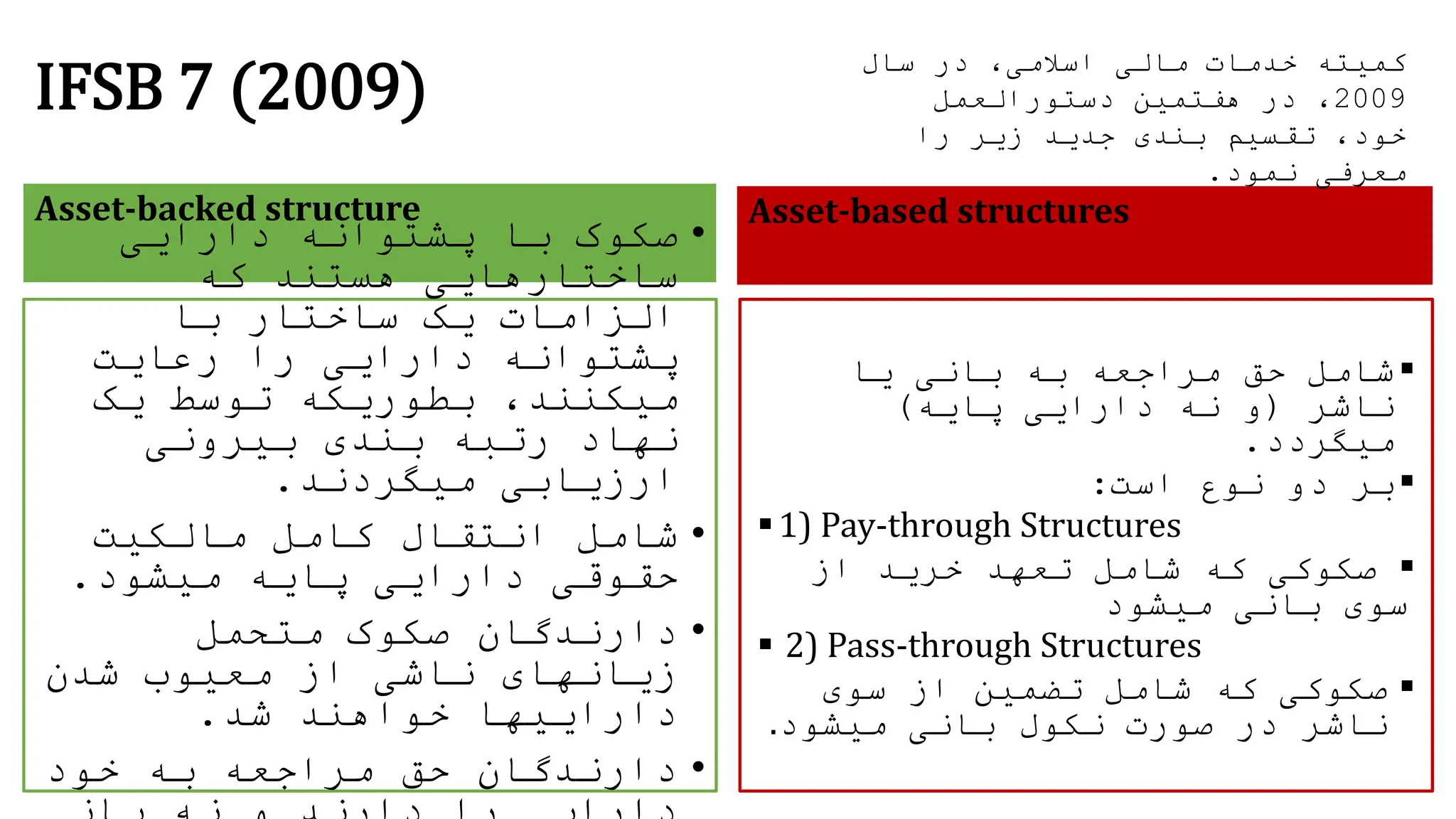 Asset Base and Asset Back Sukkuk -Selected Notes -Vahid -ver 1.0.pptx