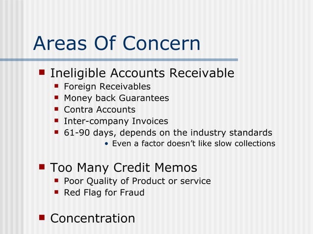 Asset Based=Collateral Based Lending | PPT