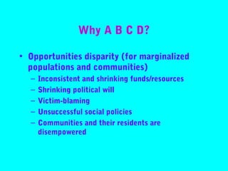 Asset based community development | PPT