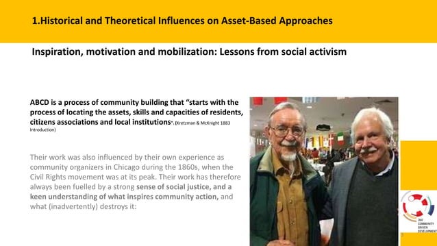 Asset Based Community Develpement :Towards a Sustainable Approach. | PPT