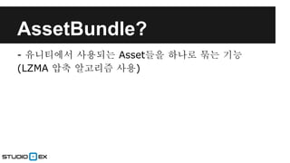 Unity3D - Asset bundle | PPT
