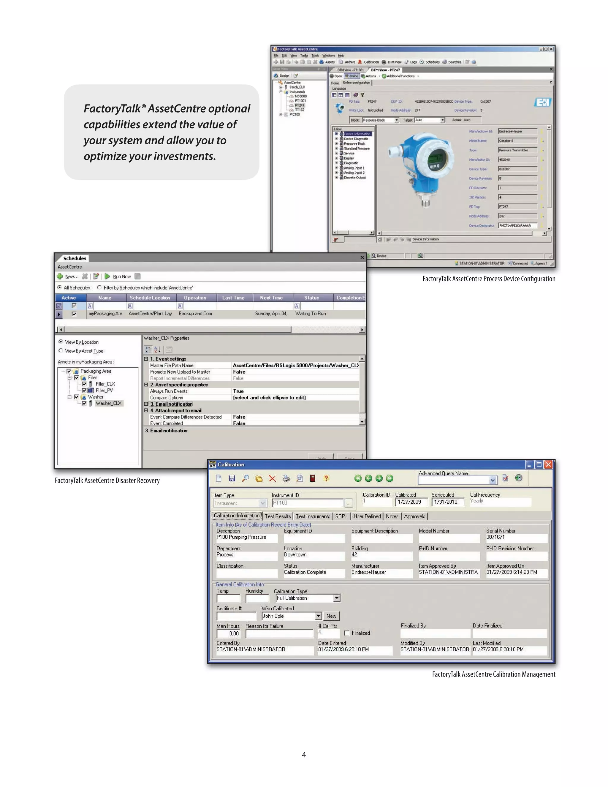 Asset center facts | PDF