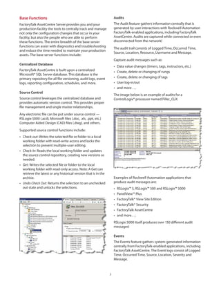 Asset center facts | PDF