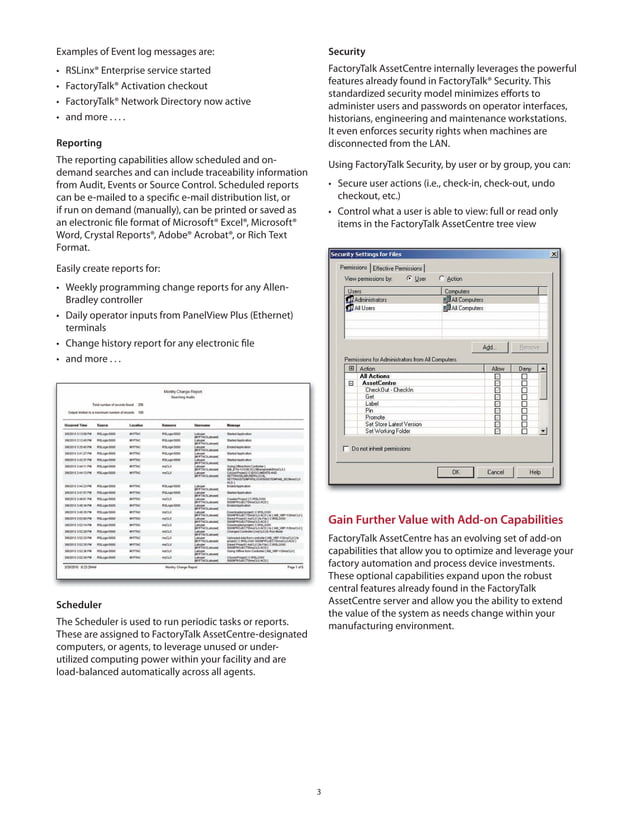 Asset center facts | PDF