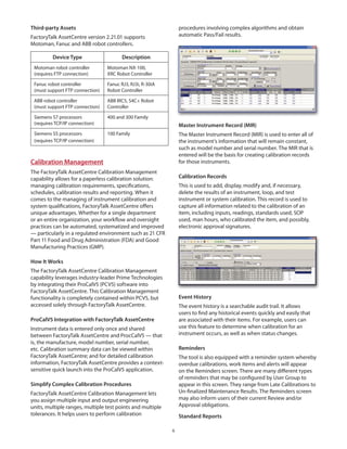 Asset center facts | PDF