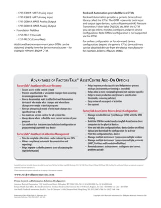 Asset center facts | PDF