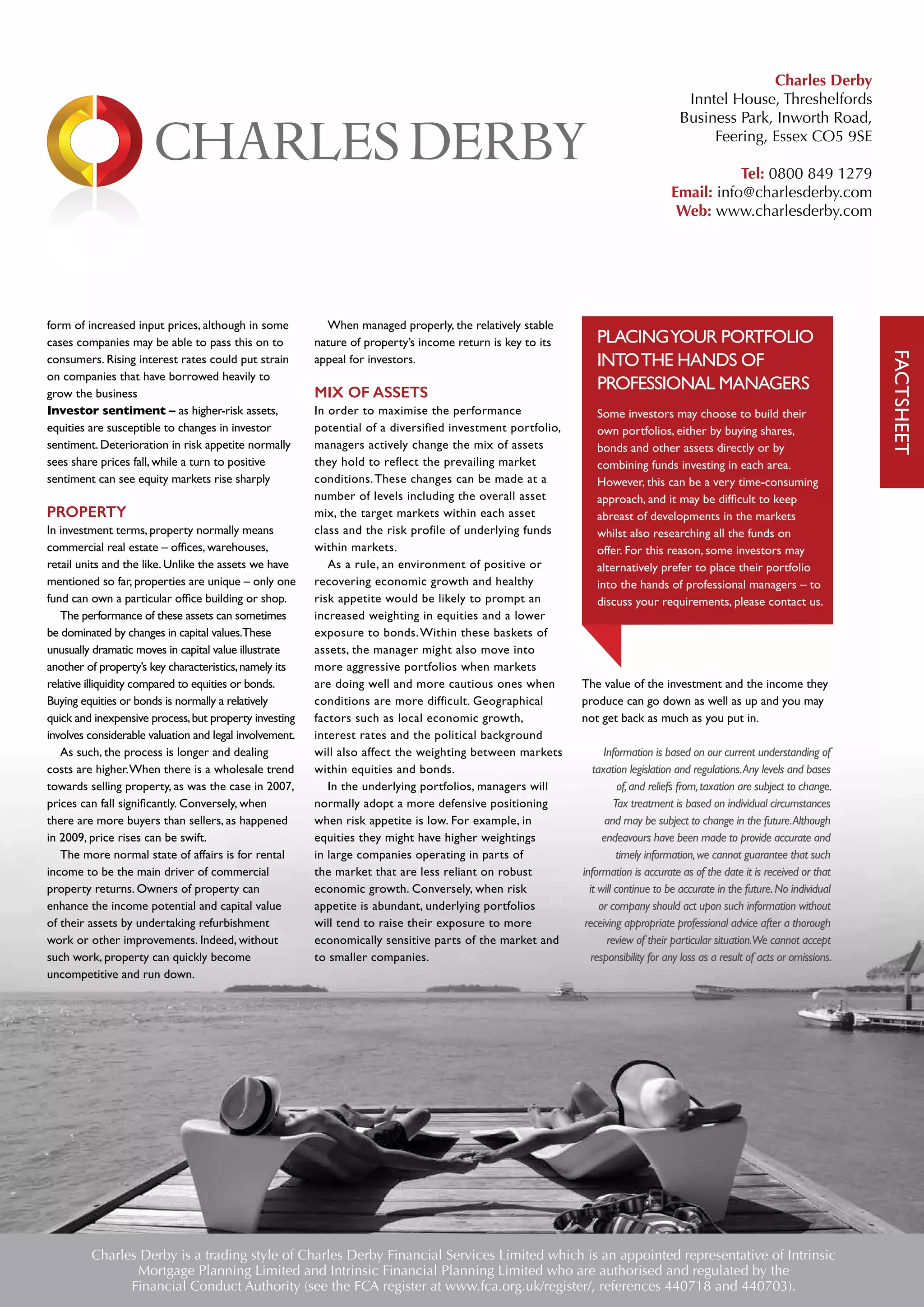 Asset Classes - Building a diversified portfolio | PDF