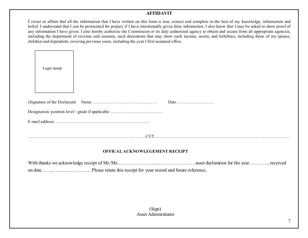 Asset Declaration Form eng asset-declaration-form-eng