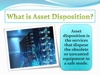 Asset Disposition;A Way of Risk Management | PPT