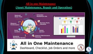 Asset Equipment Maintenance, Machine Repair/Maintenance, Auto parts ...