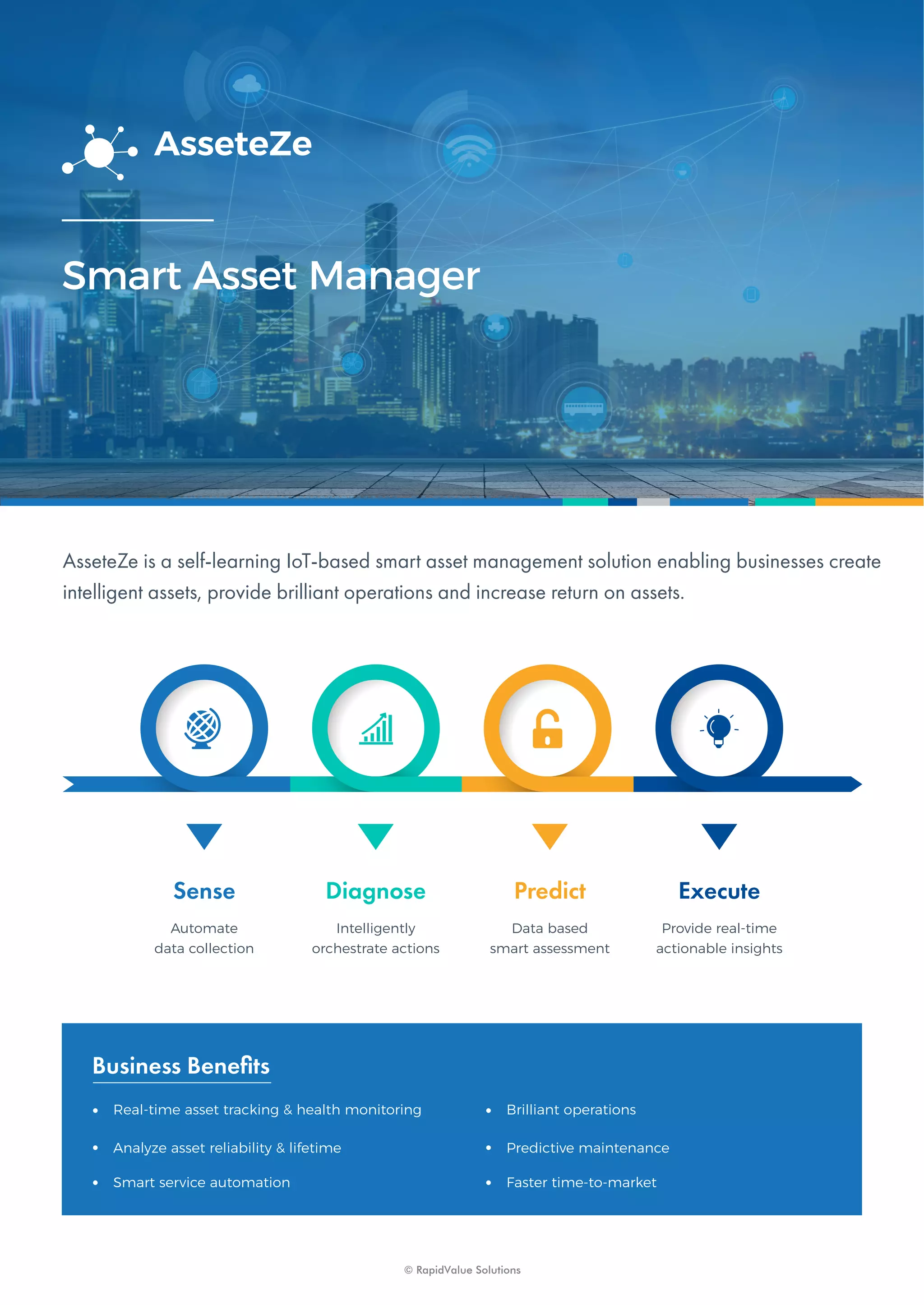 AsseteZe - Smart Asset Manager - Brochure by RapidValue | PDF
