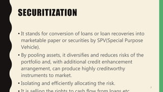 Asset finance securitization | PPT
