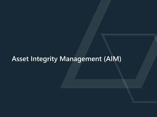 Asset Integrity Management for purpose-built FPSOs and subsea system ...
