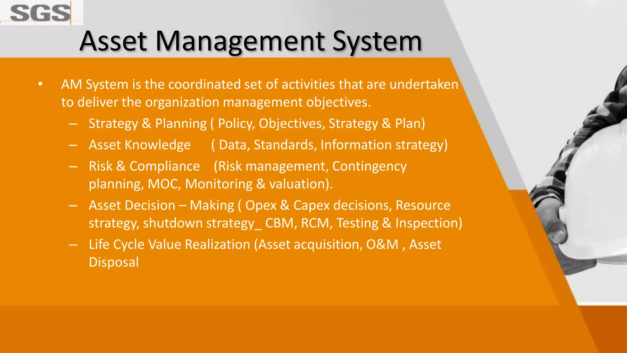Asset Integrity _ Asset Managment ISO 55001 Certification | PPTX