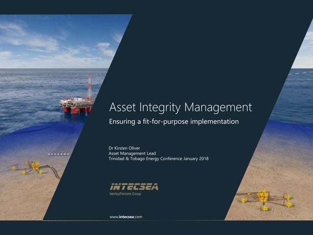 Asset Integrity Management | PPTX | Business | Business and Finance