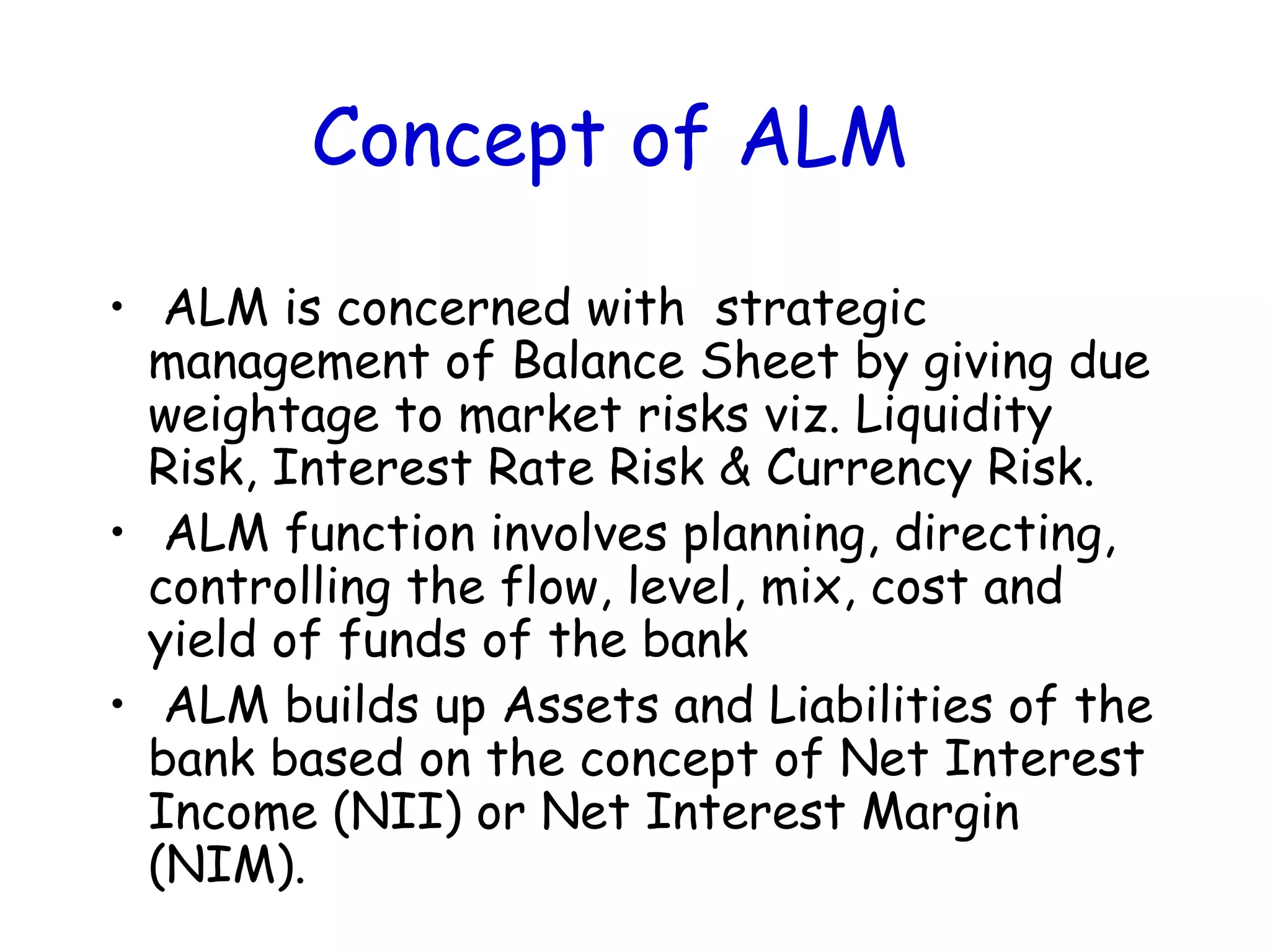 Asset Liability Management | PPT