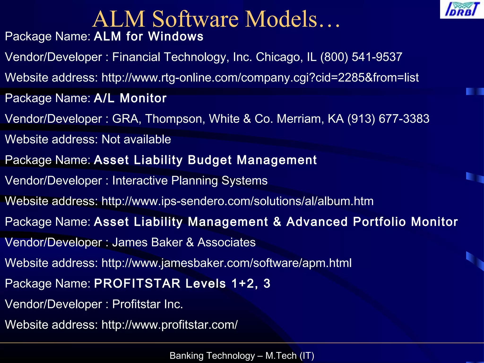 Asset liability management | PPT