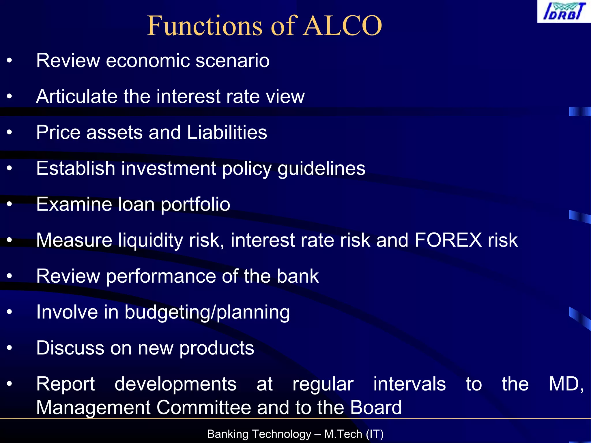 Asset liability management | PPT