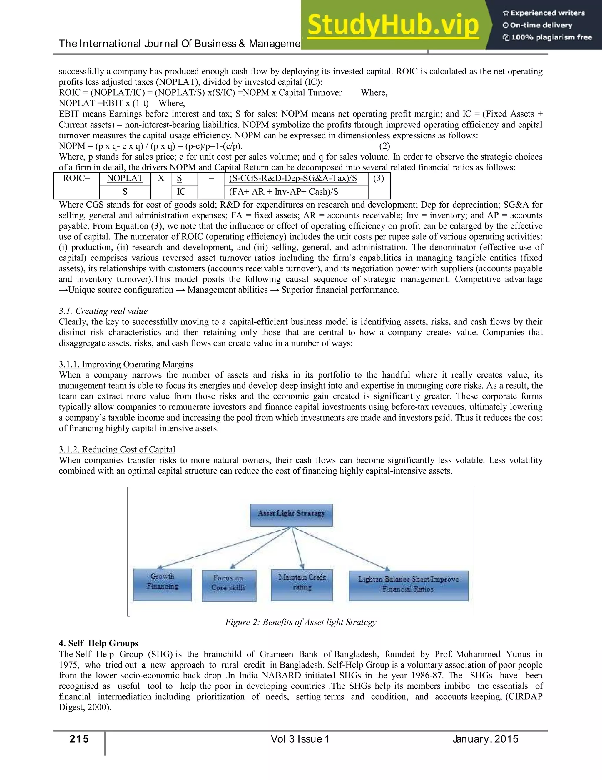 Asset Light Strategy Creating A Flexible Sustainable Business Model ...
