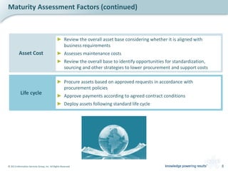 Asset Management: Climbing the Asset Maturity Curve | PDF