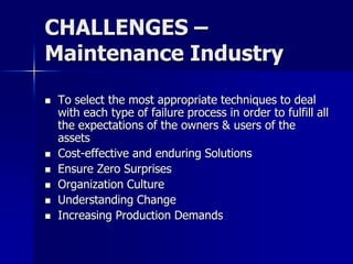 Asset Management,A Maintenance Perspective | PPTX