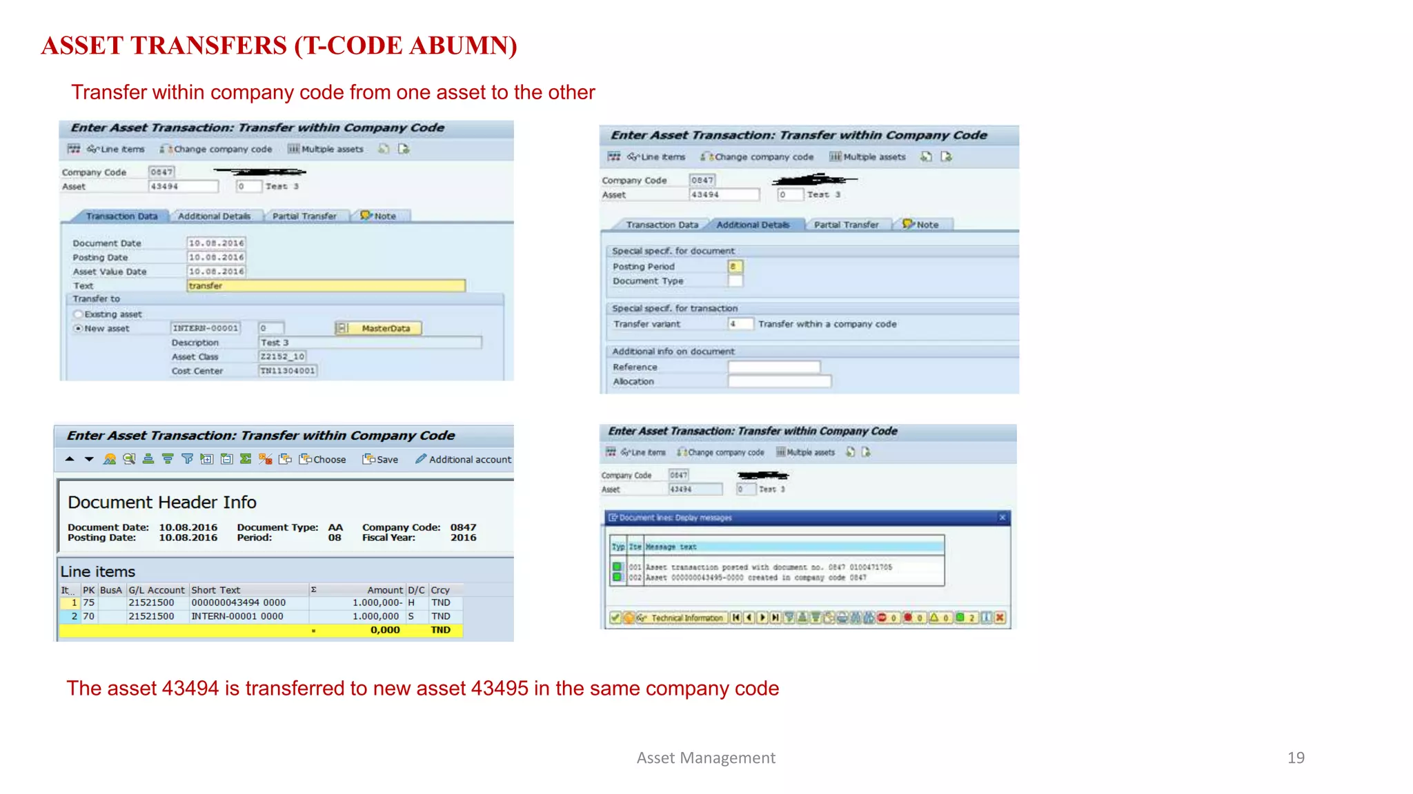 Asset management in sap | PPTX