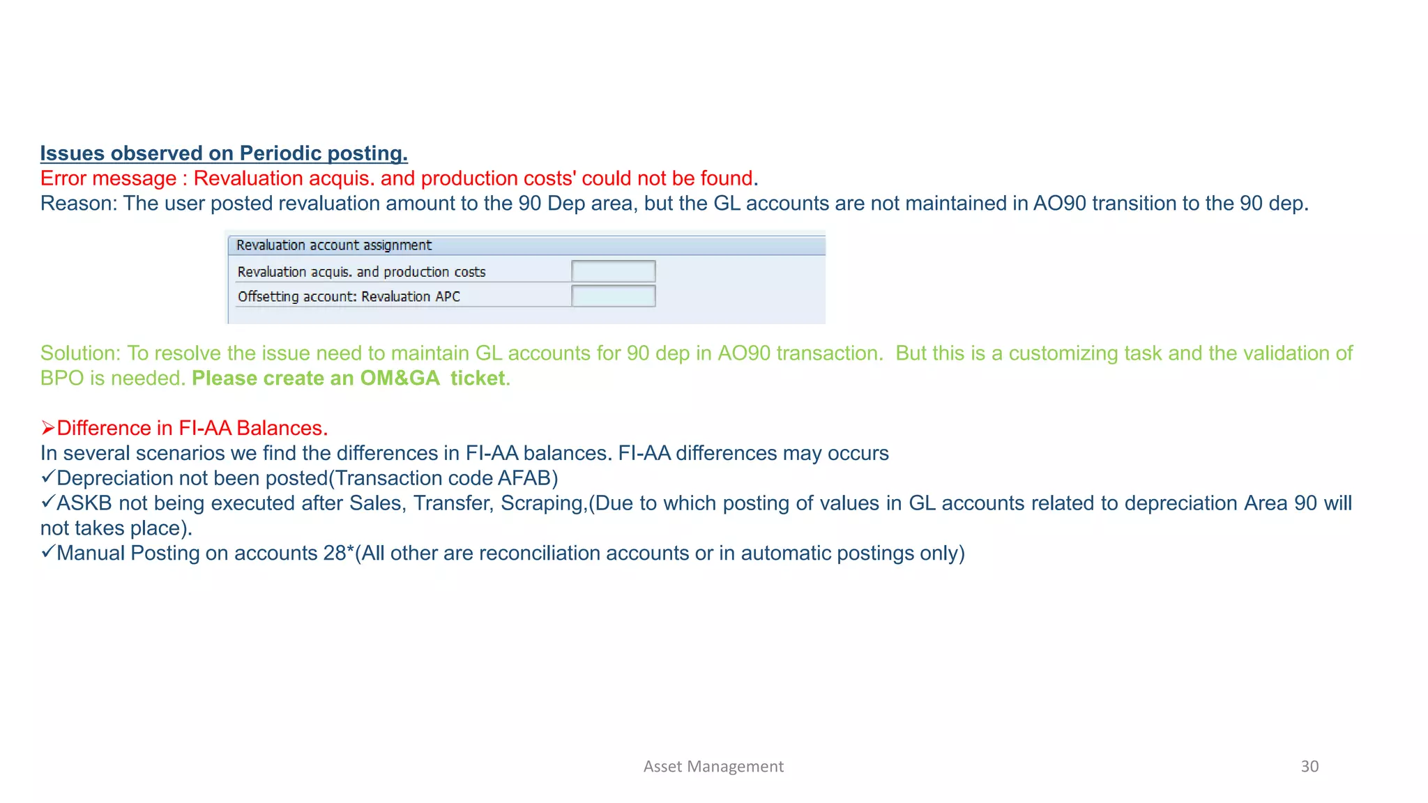 Asset management in sap | PPTX