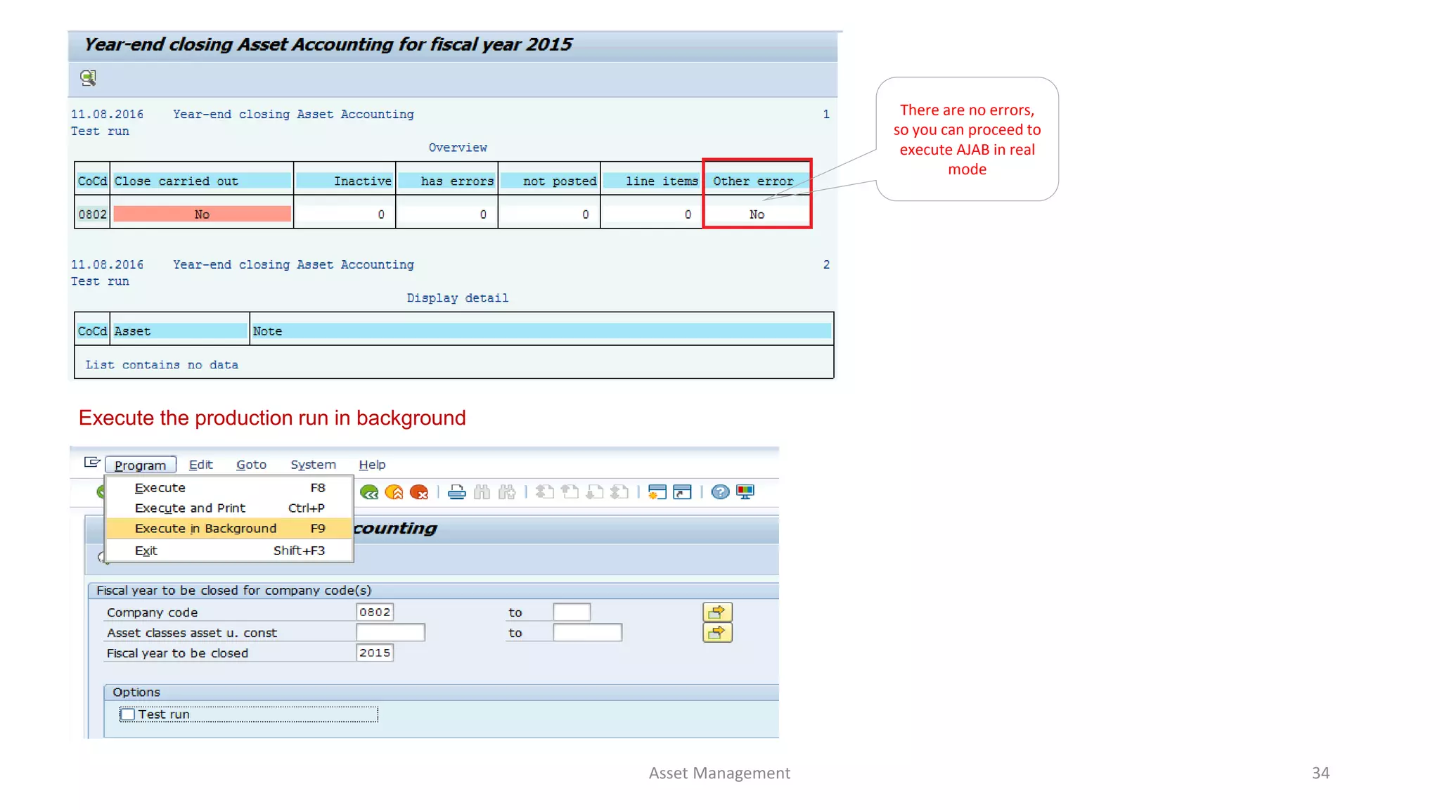 Asset management in sap | PPTX