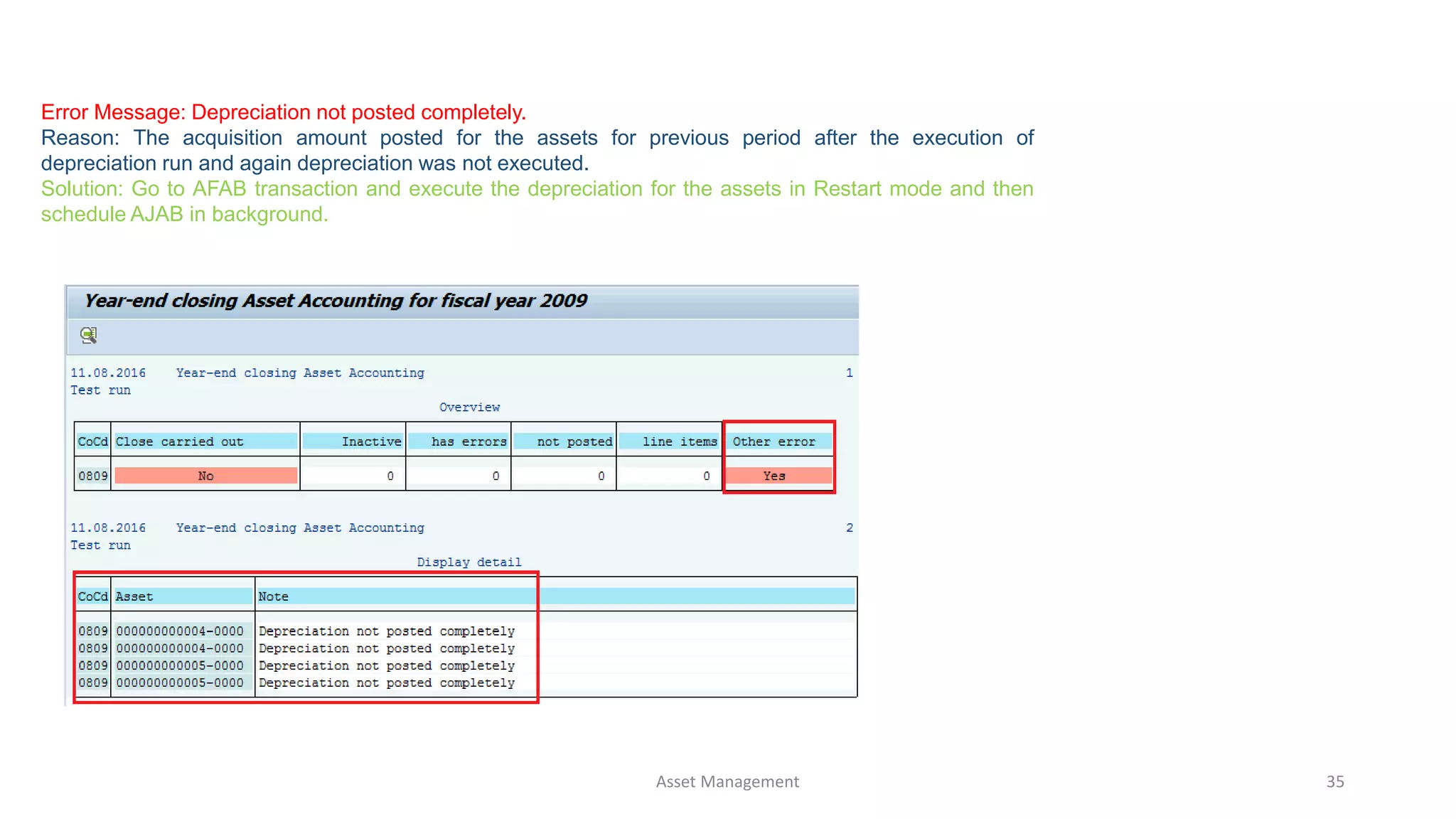 Asset management in sap | PPTX