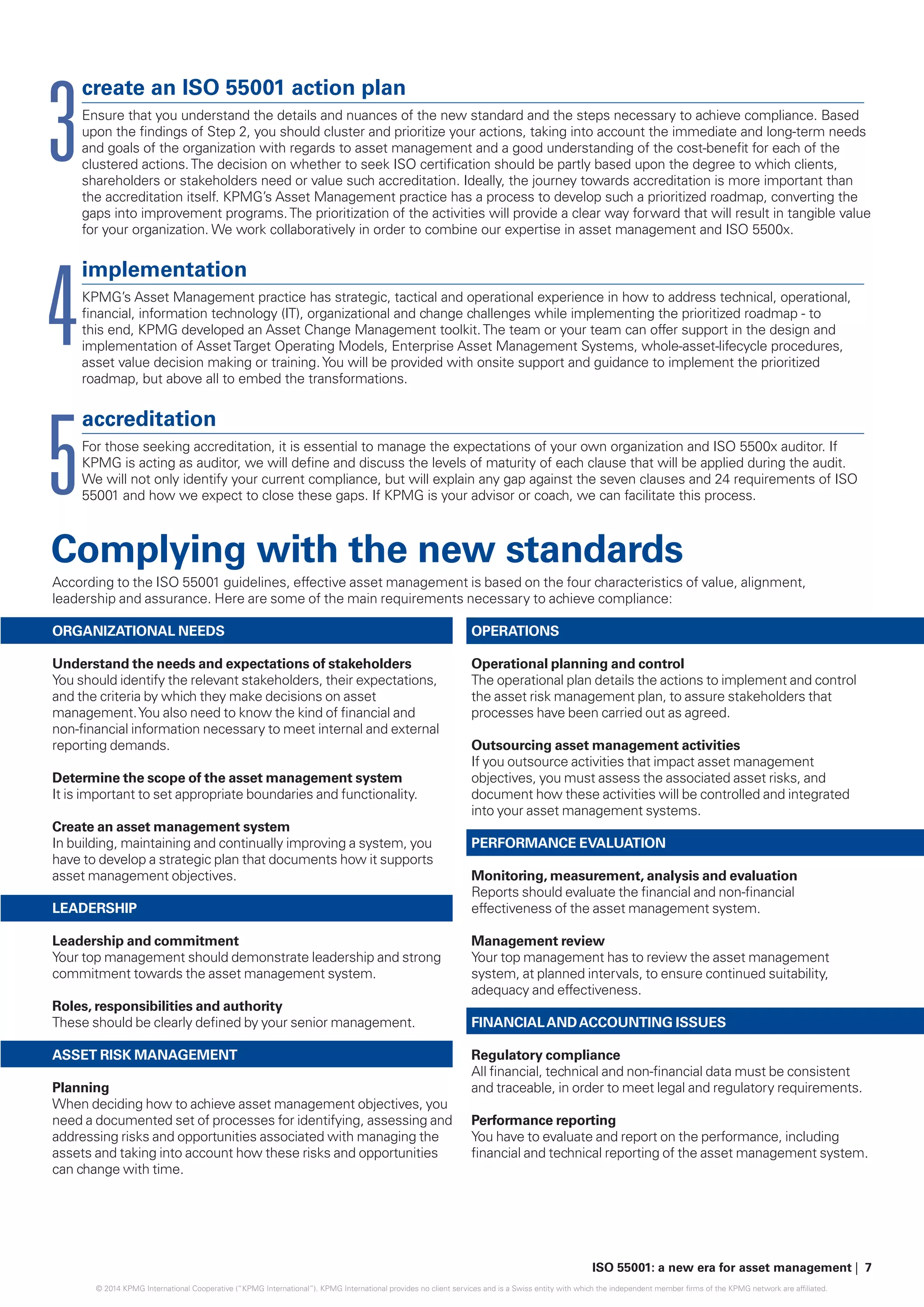 Asset management iso 55001: Getting more value from your assets | PDF