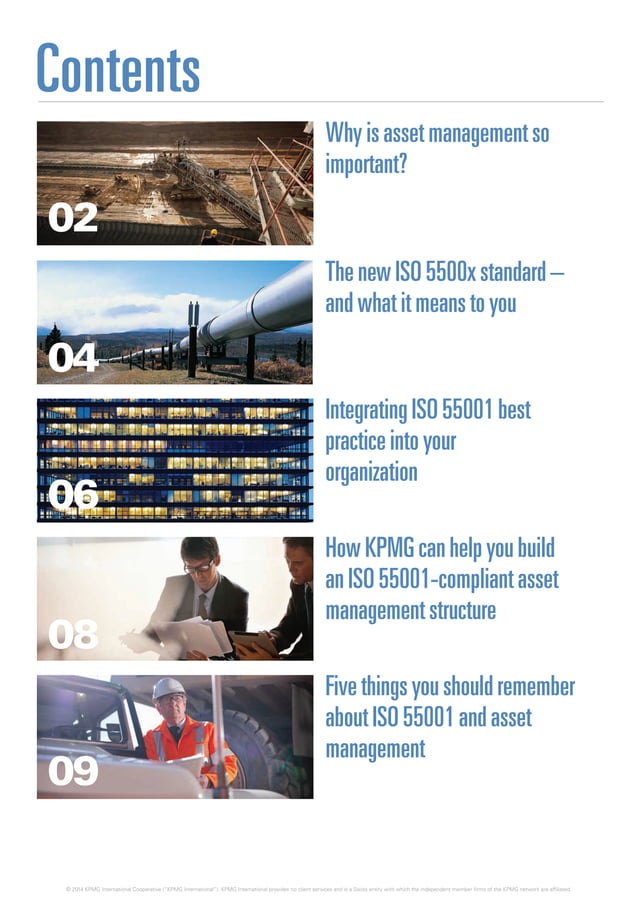 Asset management iso 55001: Getting more value from your assets | PDF