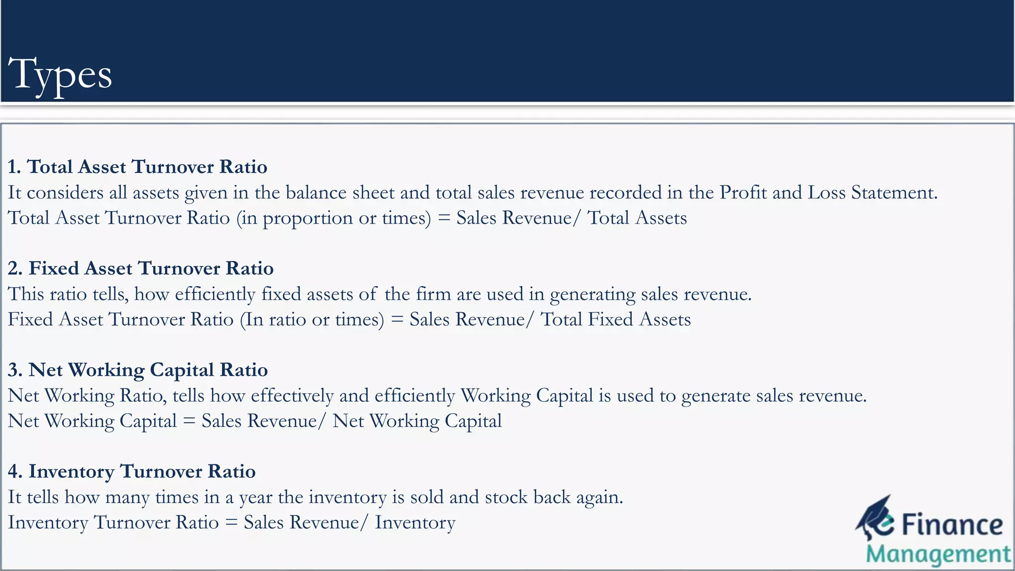 Asset Management Ratios | PPTX