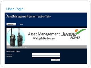 Asset management system | PPTX