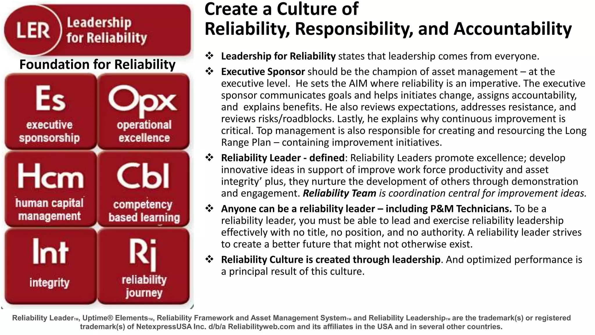 asset management system as defined by uptime elements John Reeve.pptx ...