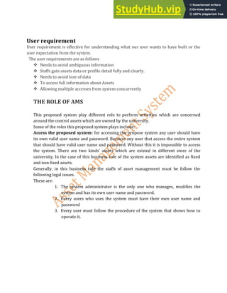 Asset Management System Introduction | PDF