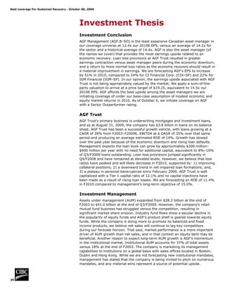 Canadian Asset Managers - Initiation Report | PDF