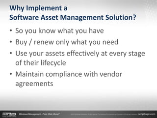Bringing Order to your Software Licensing Anarchy | PPT