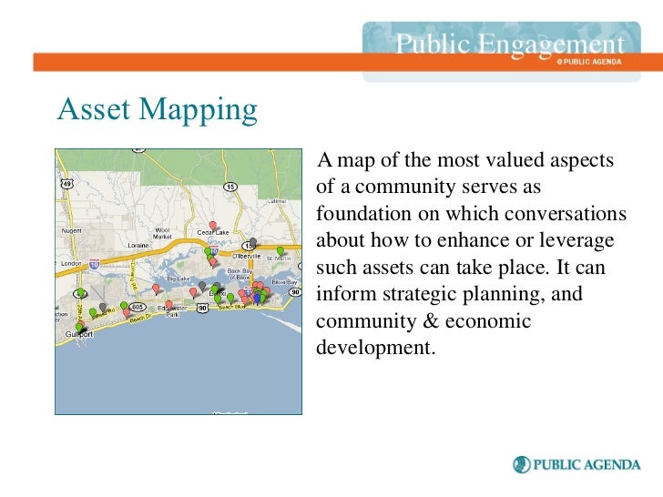 Community Asset Mapping - Public Agenda