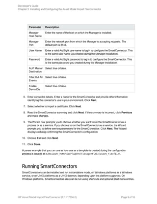 HP ArcSight Asset Model Import FlexConnector Developer's Guide | PDF