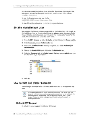 ESM Asset Model FlexConnector Developer's Guide for ESM 6.8c