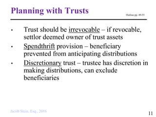 Asset Protection Planning | PDF