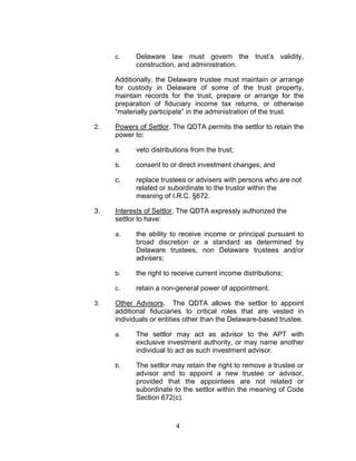 Asset Protection Trusts Final | PDF