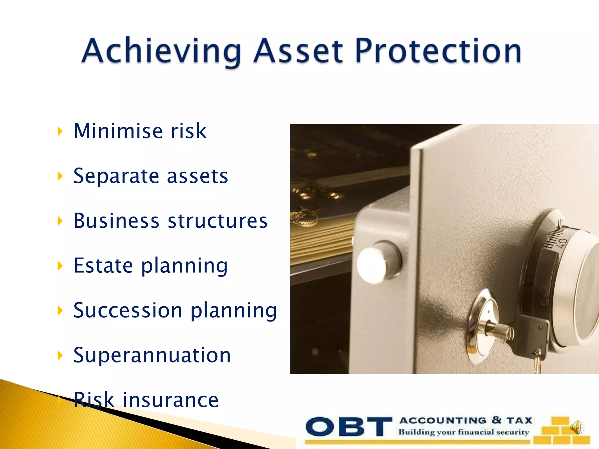 Asset Protection with OBT | PPT