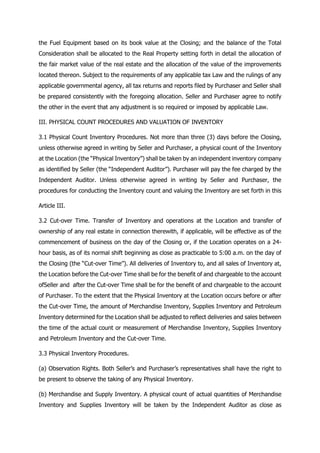 ASSET PURCHASE AGREEMENT RETAIL STORE | PDF